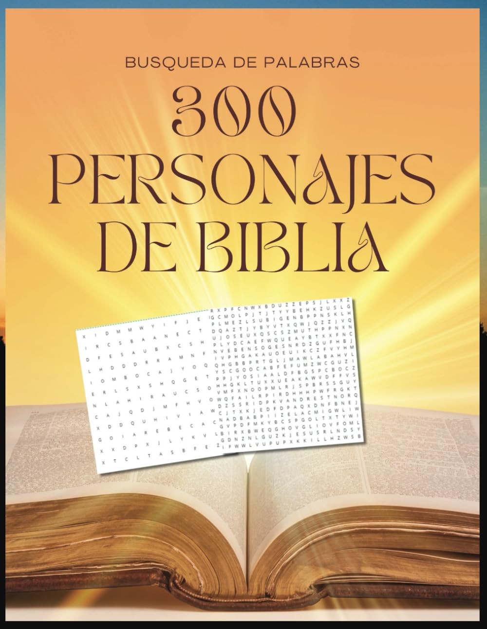 Sopa De Letras 300 Nombres Biblicos Libro De Sopas De | Desertcart Panama