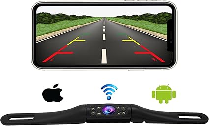 Amazon.com: Casoda Wireless License Plate Backup Camera,Ultra Strong ...