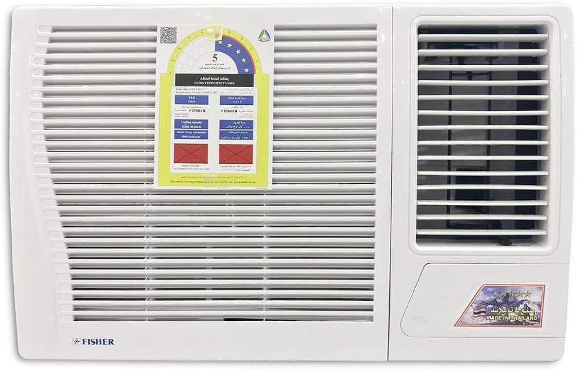 FISHER Window Air Conditioner, Cold, 18 BTU - FWAC-GT18C5 : Buy Online at Best Price in KSA ...