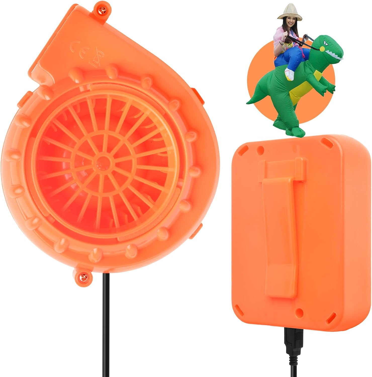 Amazon.com: Inflatable Costume Fan Replacement, Dinosaur Pump Mini ...