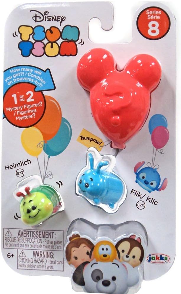 Amazon.com: Tsum Tsum Disney Series 8 - Heimlich/Flik/Tsumprise : Toys ...