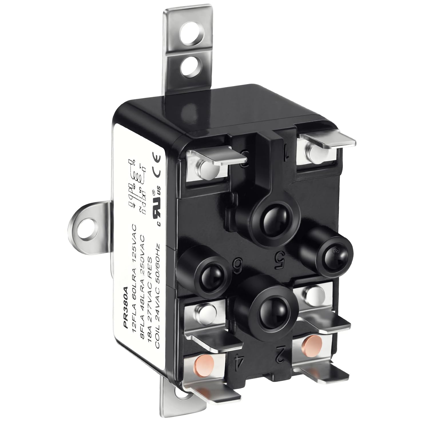 Snapklik.com : 24V Fan Relay, 90-380 AC Fan Relay AC Switch SPST ...