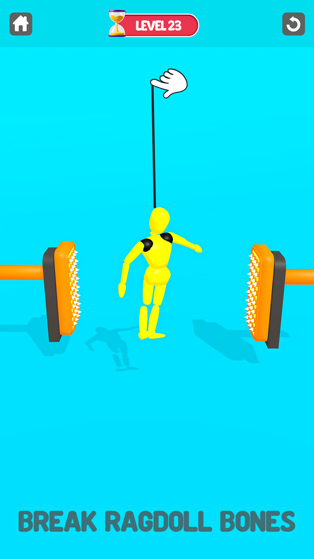 Dummy Ragdoll Bone Crash 3D: ASMR Relaxing Break Master - Break Ragdoll Bones: Kick and Destroy ...