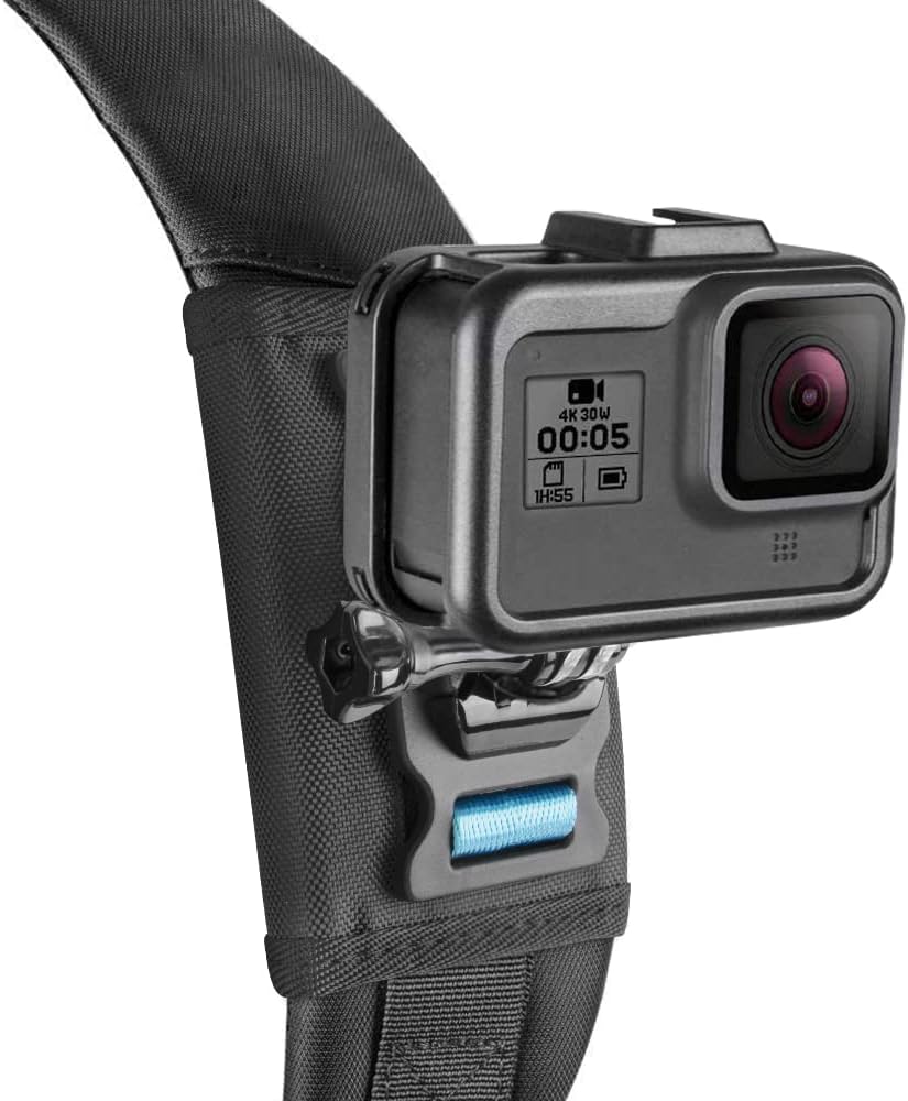 WOTOW Backpack Shoulder Strap Mount with 360° Rotating J Hook Mount and ...