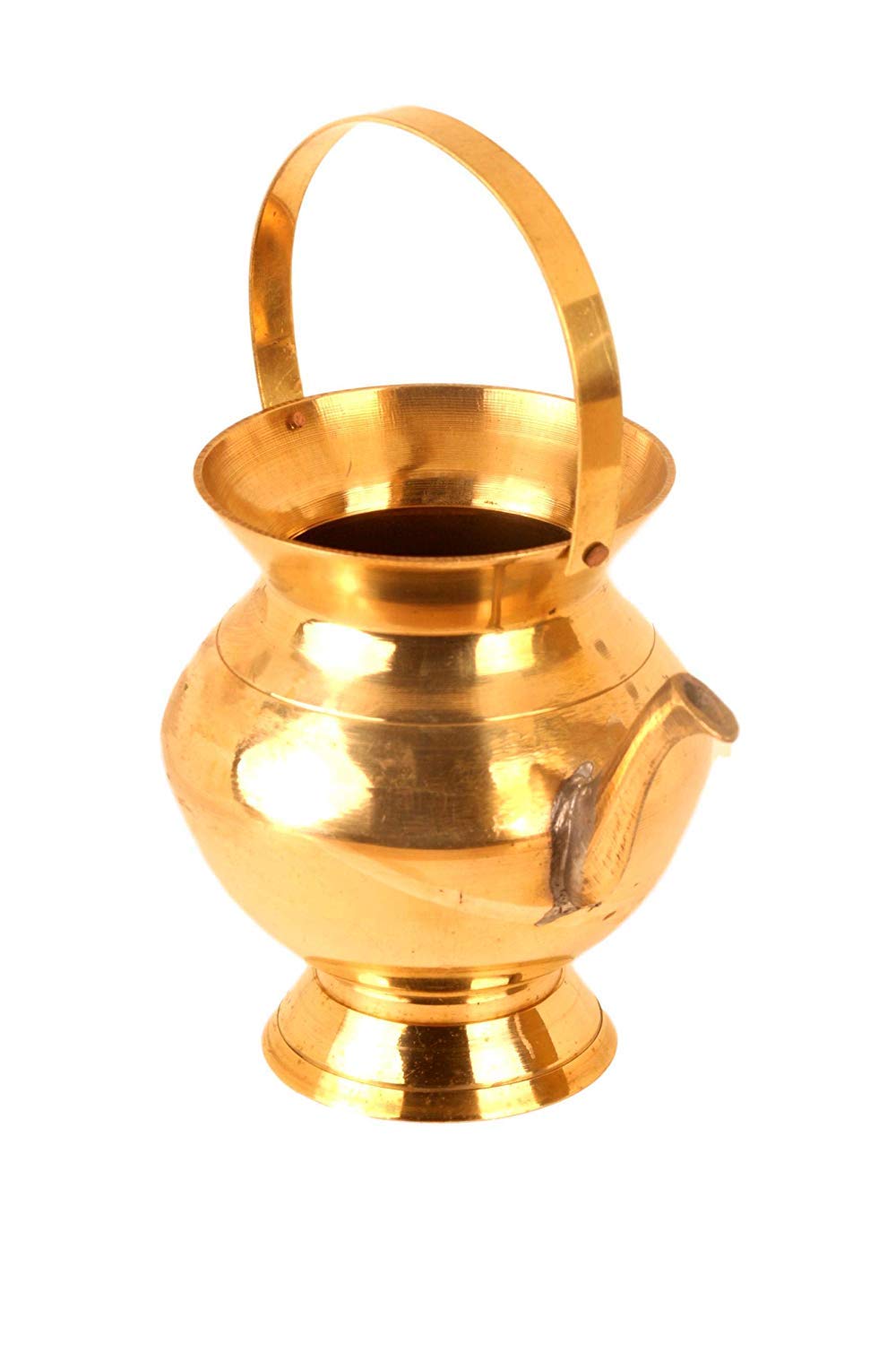 Buy Shivhomeworld Brass Kamandalam/Kamandalu, Golden Online at Low ...