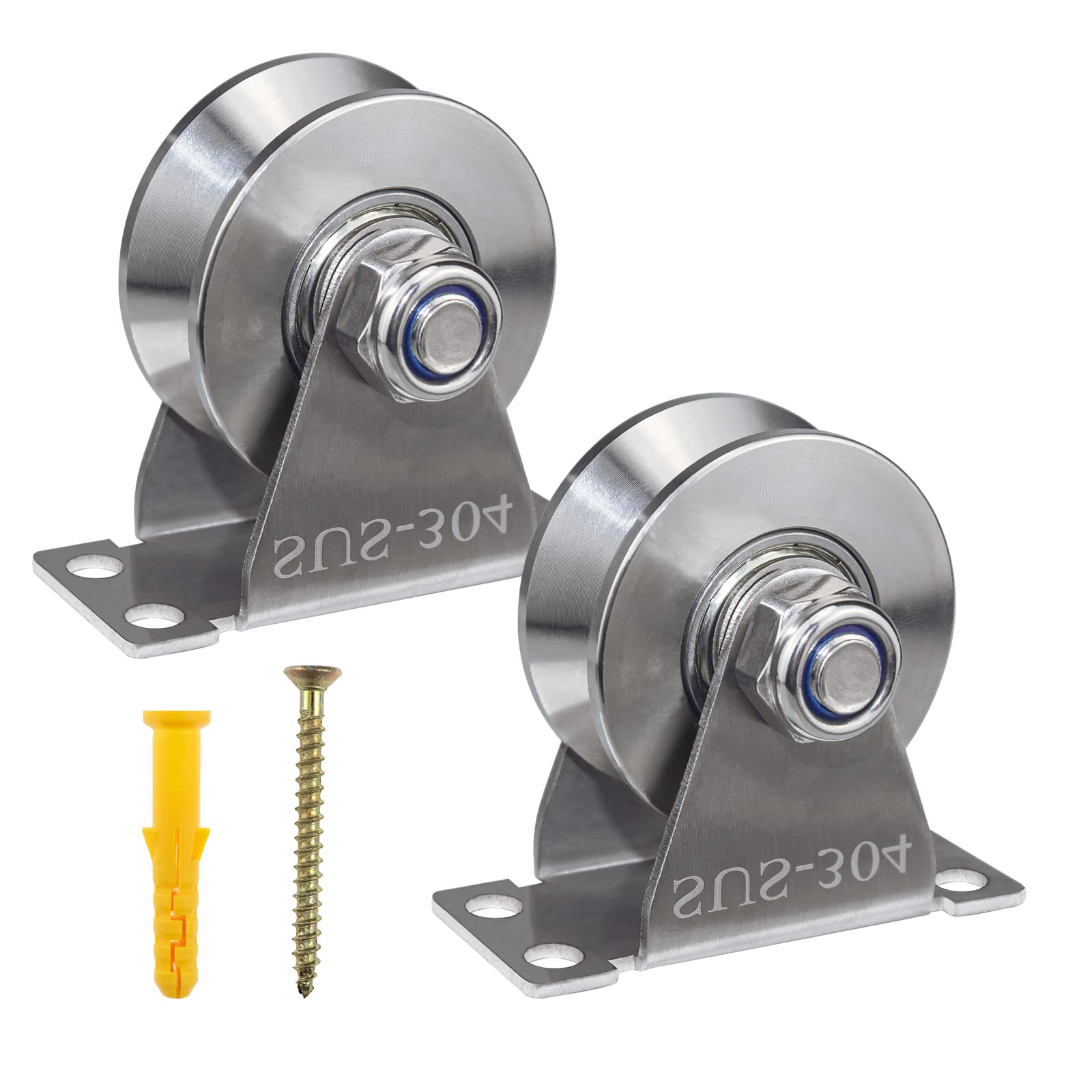 Snapklik.com : Groove Wheel Pulley Stainless Steel Pulley Block Super ...