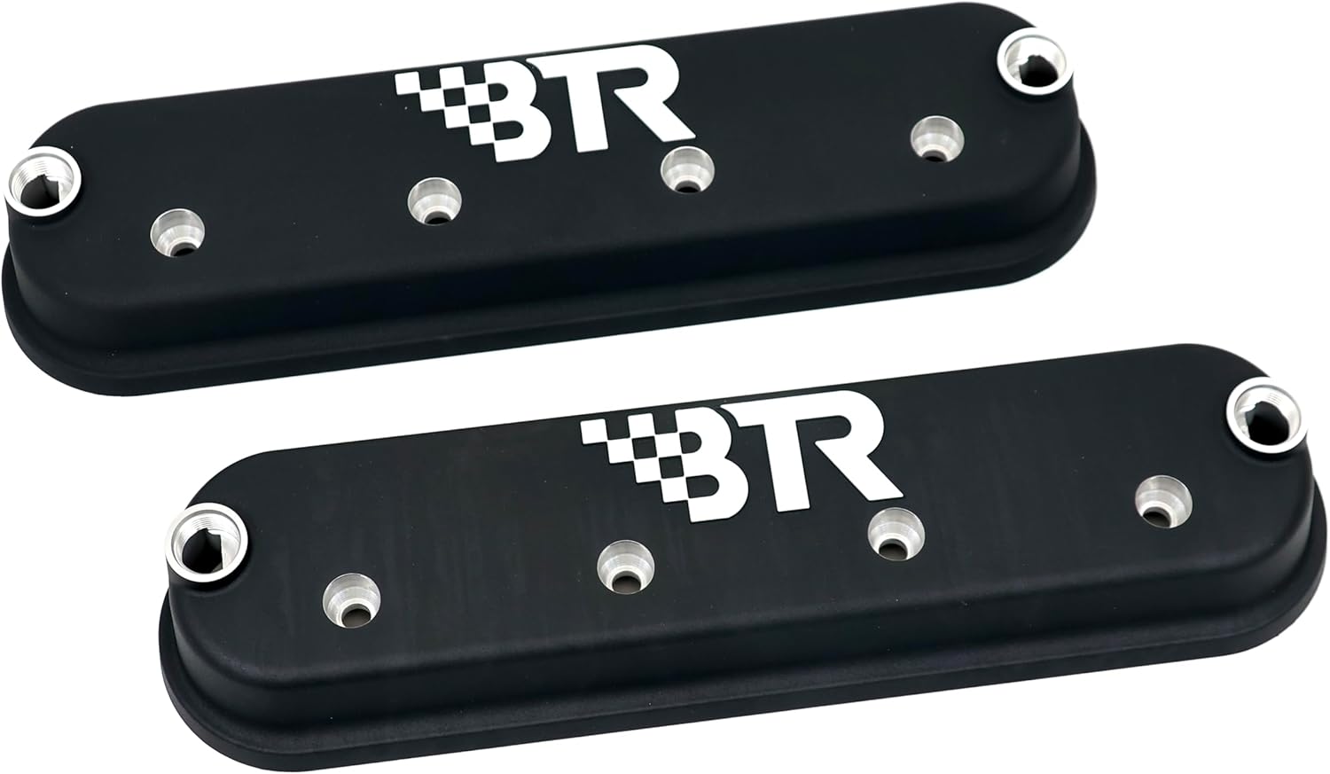 Amazon.com: BTR Brian Tooley Racing Black LS Valve Cover Pair-No Coil ...