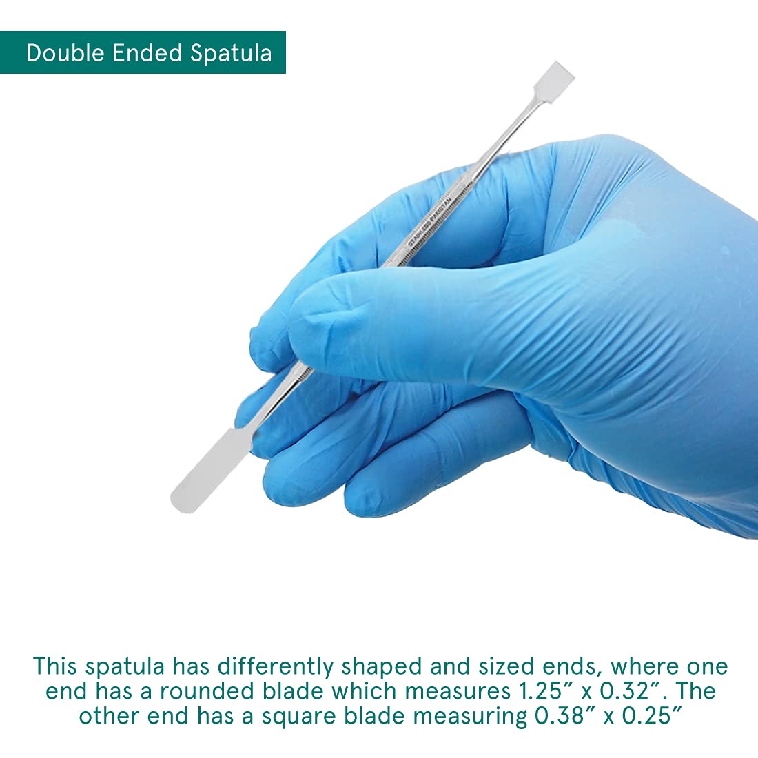 Snapklik.com : Excelta Straight Double Ended Spatula, Two Star ...