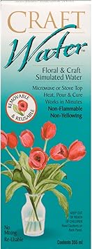 Amazon.com: FloraCraft Craft Water Floral and Craft Simulated Water ...
