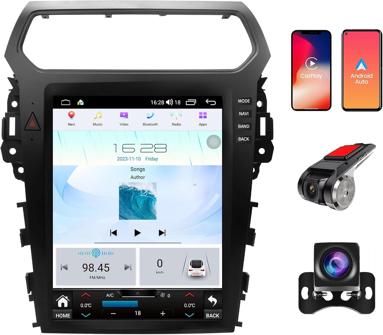 Amazon.com: Car Radio Stereo for Ford Explorer Interceptor 2011-2019 ...