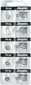 Amazon.com: Energizer 396 / 397 Button Cell Battery - TN397396TS ...