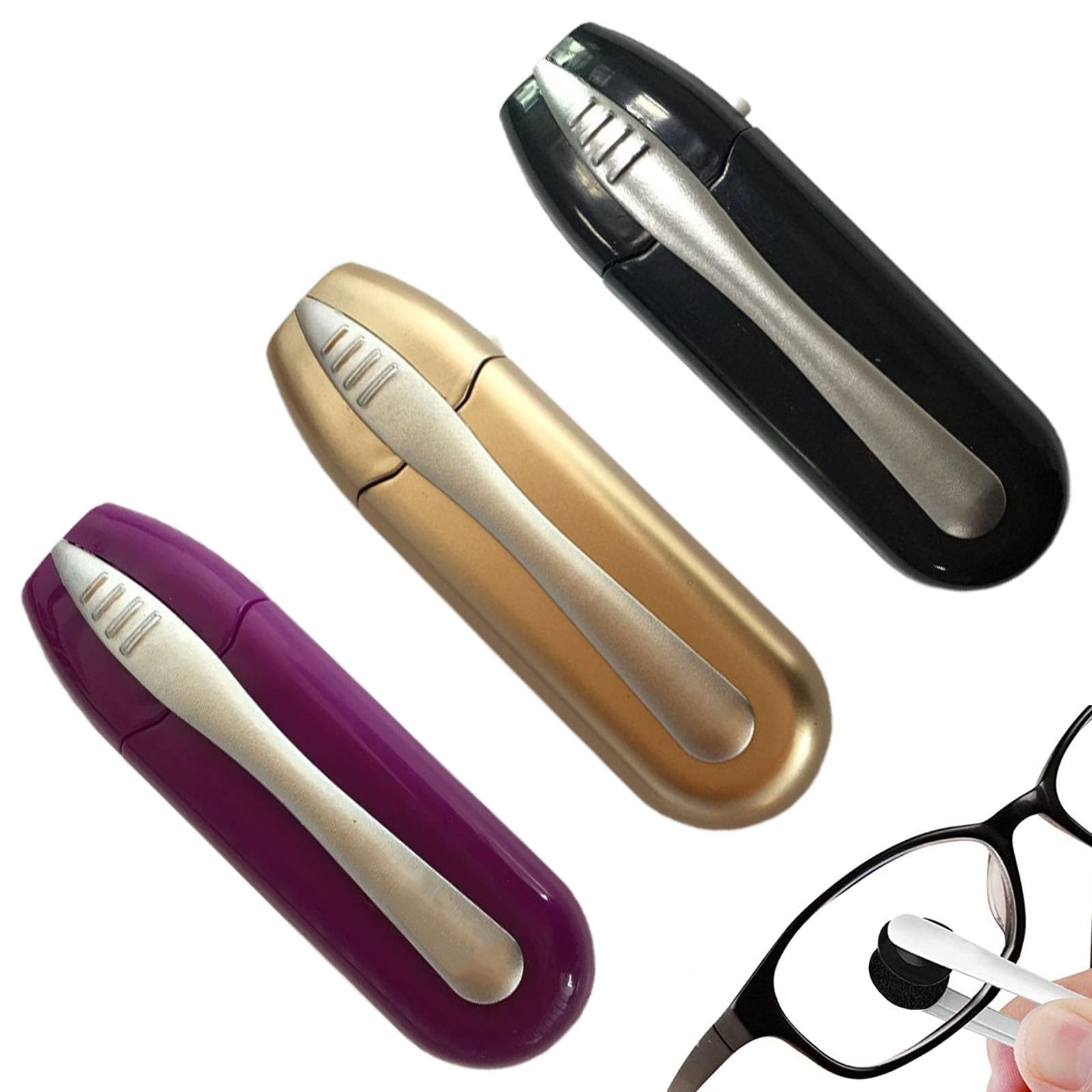 3 Pcs Eyeglass Cleaners Portable Glasses Lens Cleaners Multifunctional ...