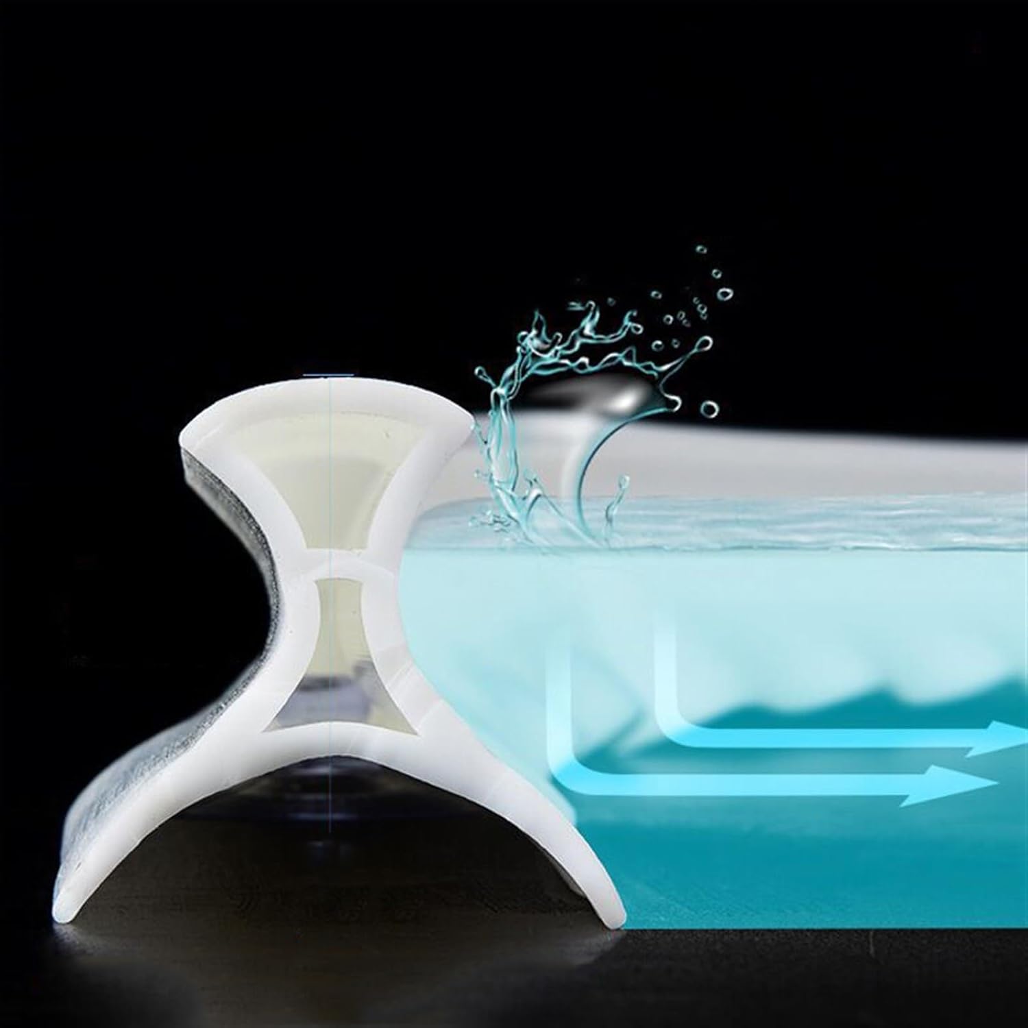 78 Inch Suction Shower Dam Water Stopper, Collapsible Shower Threshold ...