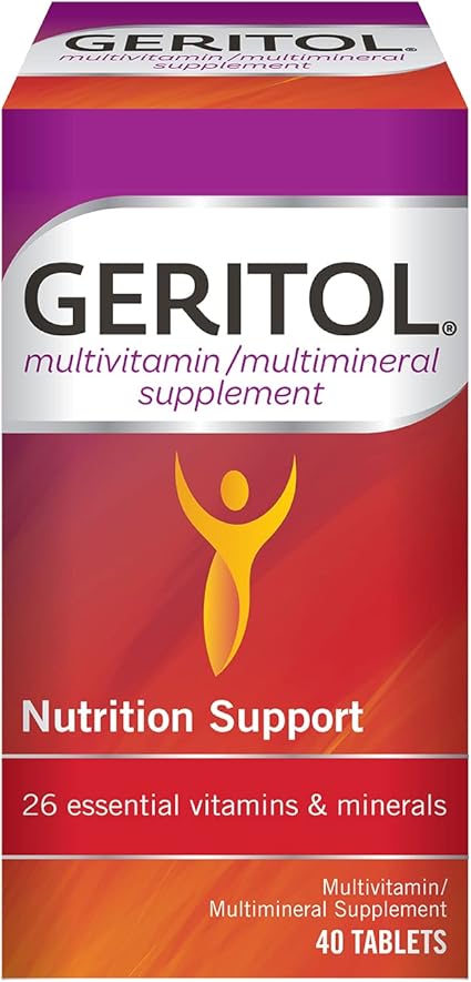 Amazon.com: Geritol Complete 40ct Tablets : Health & Household
