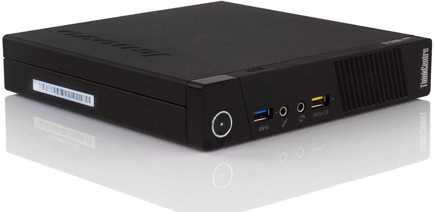 Amazon.com: Lenovo Thinkcentre M715q Business Mini Tiny Desktop (AMD ...