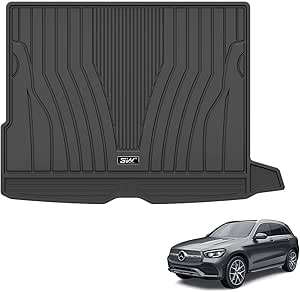 3W TPE All Weather Custom Boot mat for Mercedes Benz GLC 2016-2023 ...