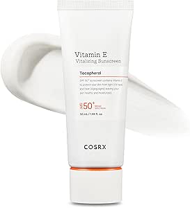 COSRX Vitamin E Vitalizing Sunscreen SPF 50+: Buy Online at Best Price in UAE - Amazon.ae