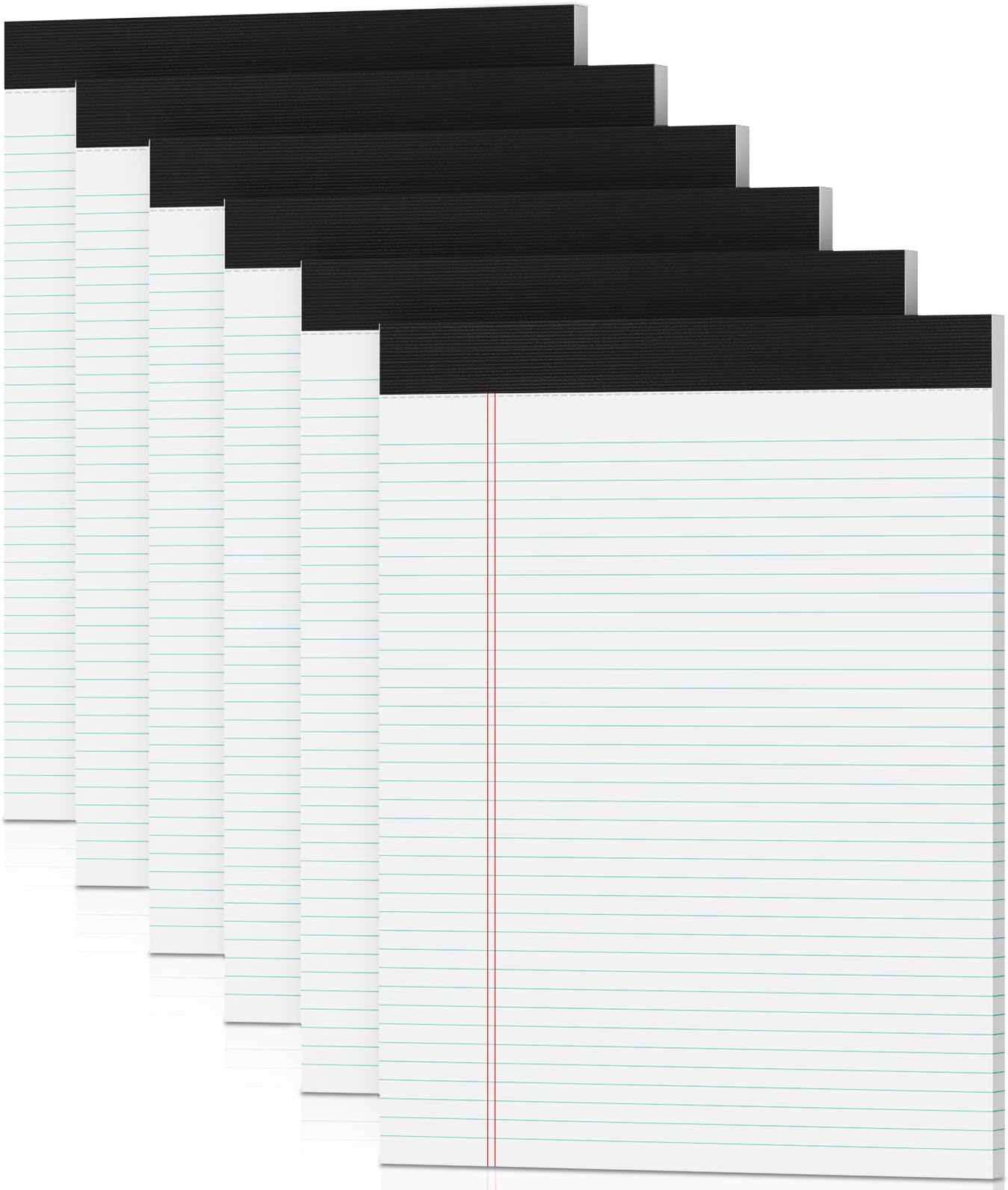 Amazon.com : White Legal Pads 8.5 x 11.75 Writing Note Pads 9/32 ...