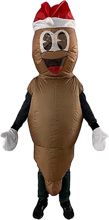 Amazon.com: Rubie's Adult South Park Inflatable Mr. Hankey Costume, 77 ...