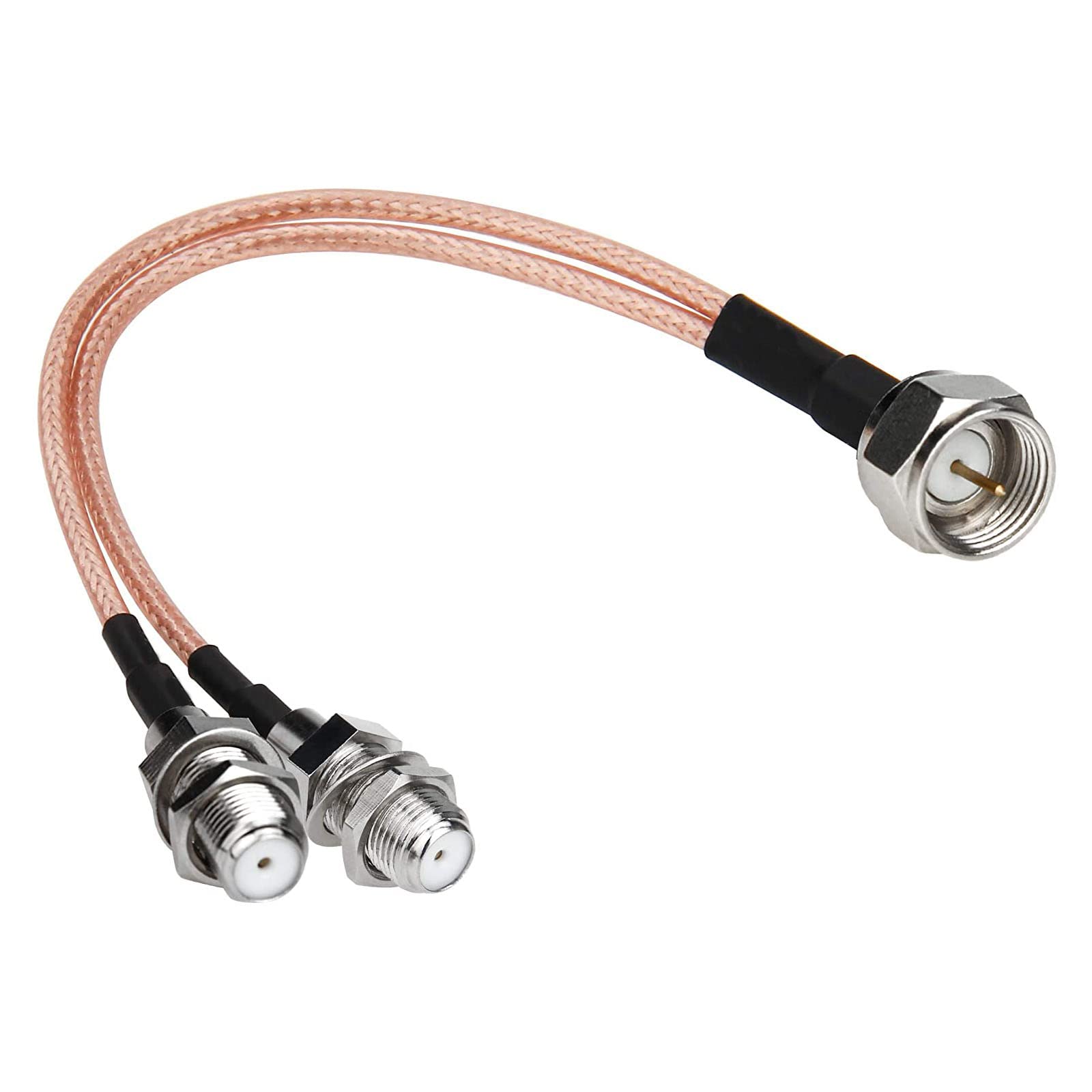 F Type Rg6 Coaxial Cable Splitter Xizoho 75ohm Tv Antenna | Desertcart ...