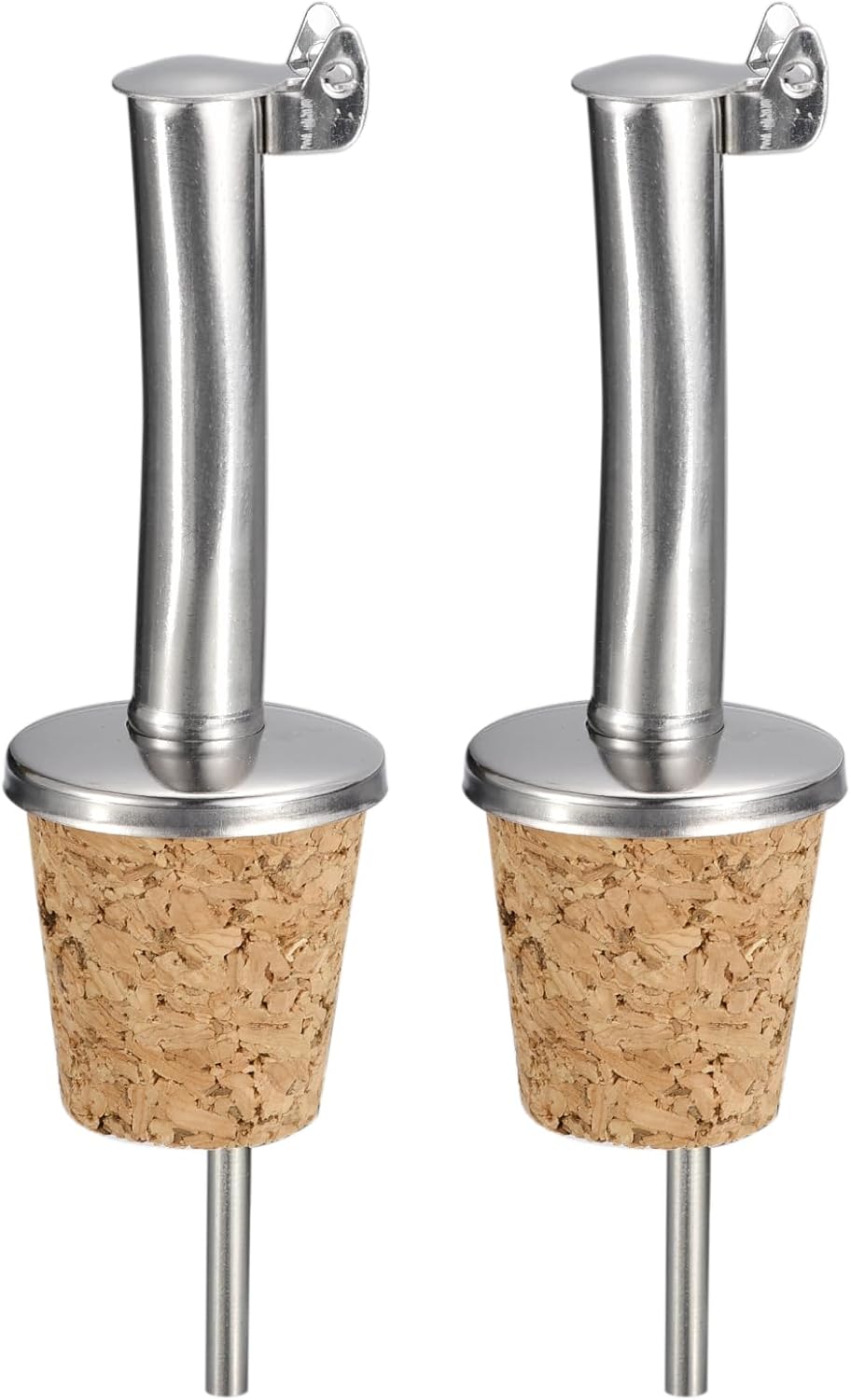 Amazon.com: uxcell Stainless Steel Bottle Pourers, 2Pcs Auto Flip Olive ...
