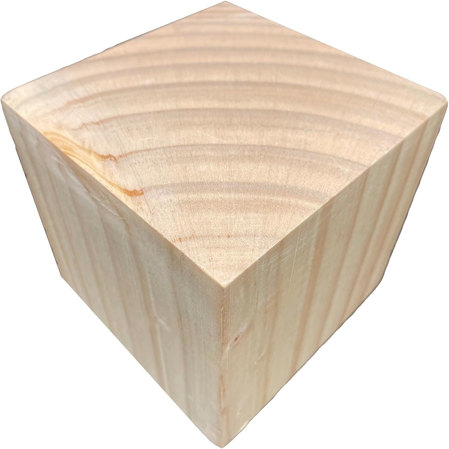 Amazon.com: Wood Square Cubes 4 inches, Pack of 50 Solid Wooden Block ...