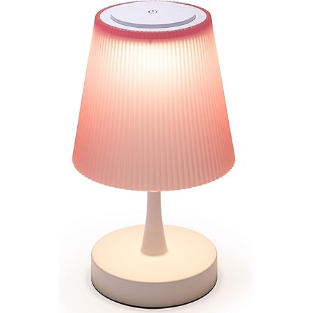 Pink Lamp for Girls Bedrooms - Modern Small Table Lamp for Bedroom ...