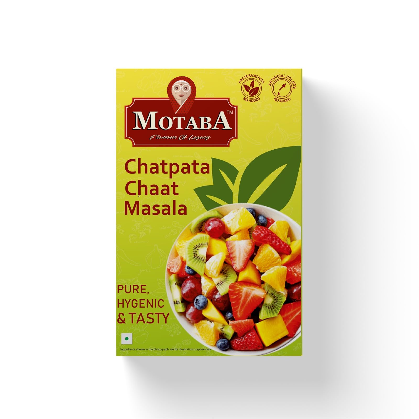 MOTABA Chaat Masala Powder 100Gram | Zingy & Tangy | Turn Everything ...