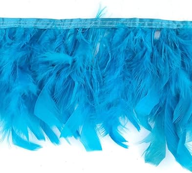 Amazon.com: Sowder Turkey Feathers Trim Fringe for Party Wedding Dress ...