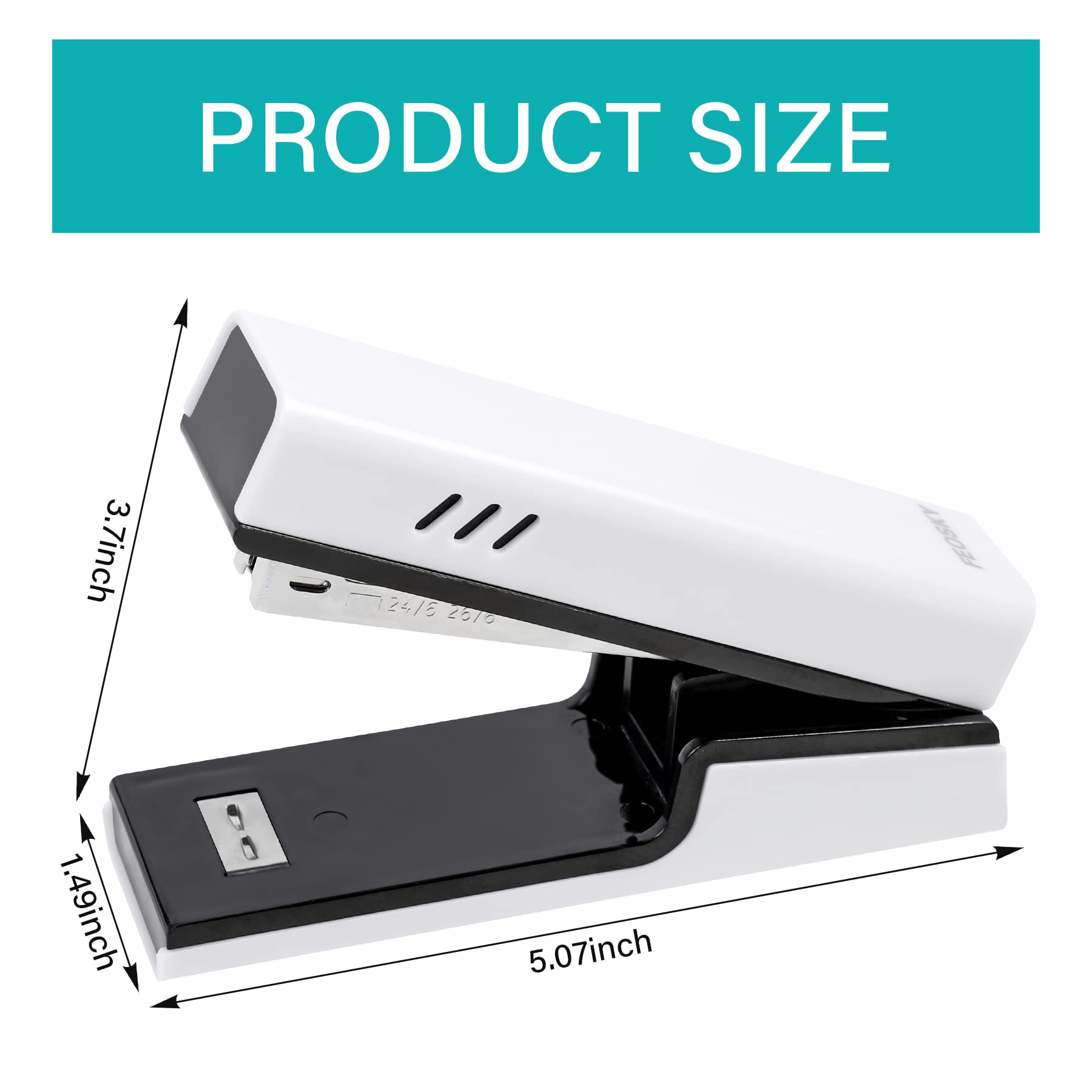 Snapklik.com : Feosky Effortless Desktop Stapler,one Touch Stapling ...
