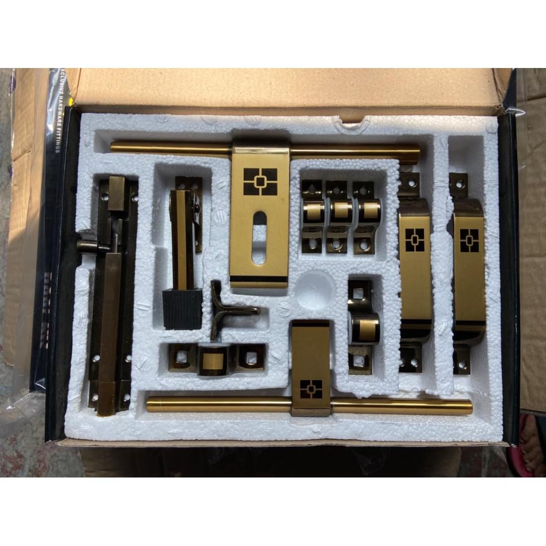 Stainless Steel Standard Size Door kit, Door Fitting Full Set : Amazon ...