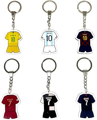Amazon.com: Stylish Football Jersey Keychain - Iconic Design for Sports ...