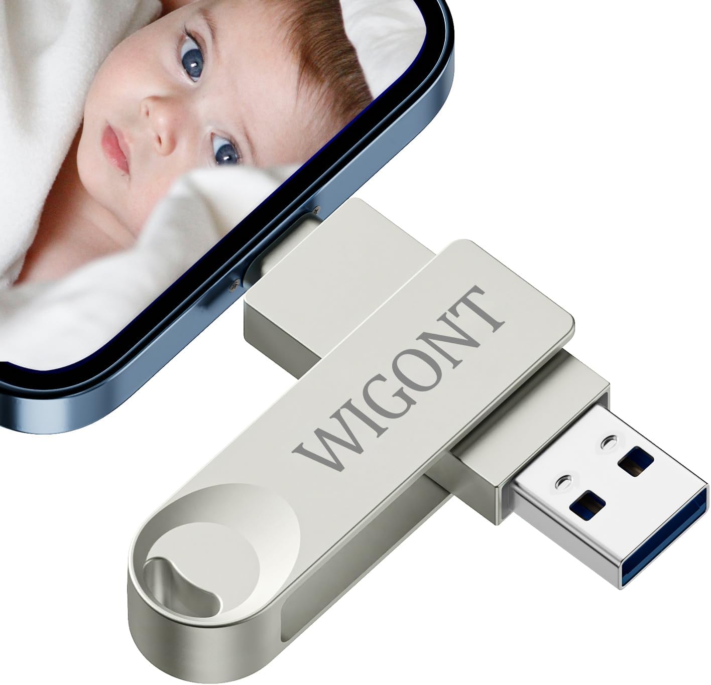 SanDisk 128GB iXpand Flash Drive Go with Lightning and USB 3.0 ...