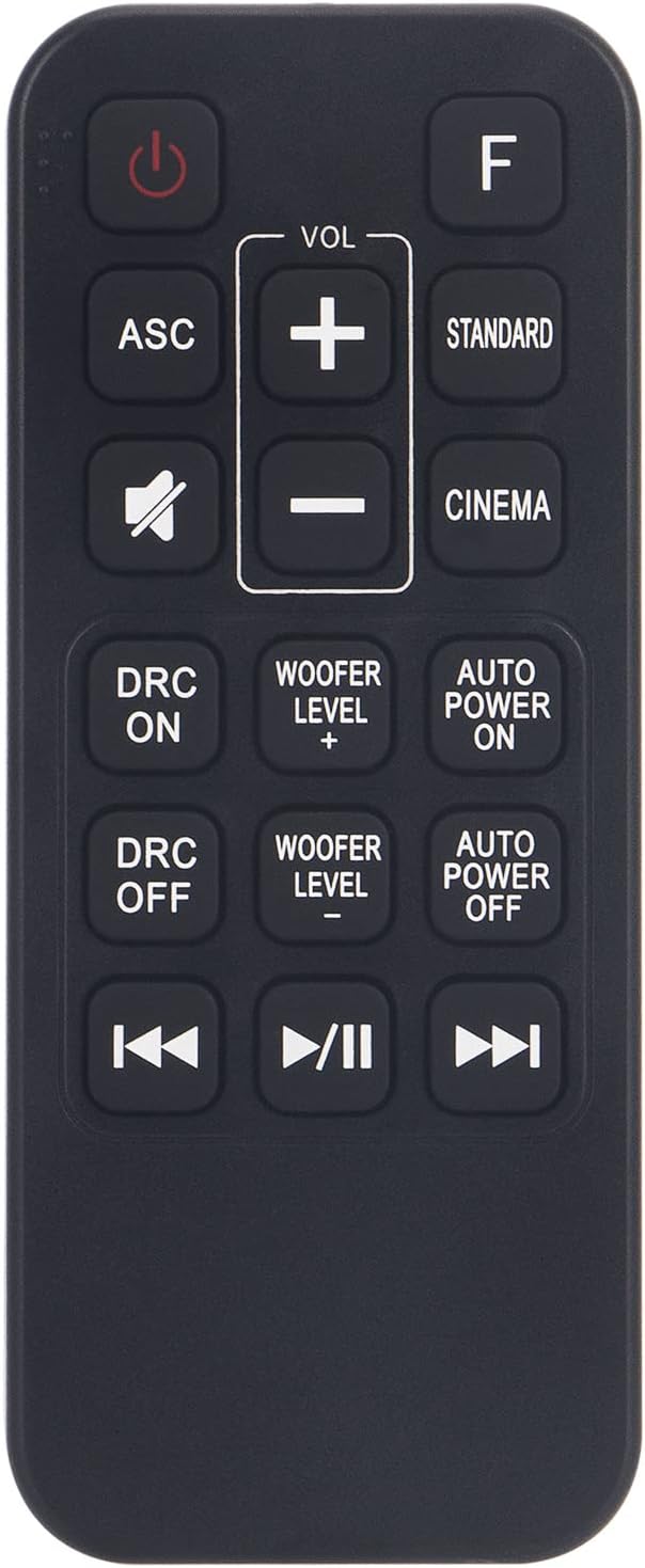 Amazon.com: WINFLIKE New COV33552428 Soundbar Remote Control ...
