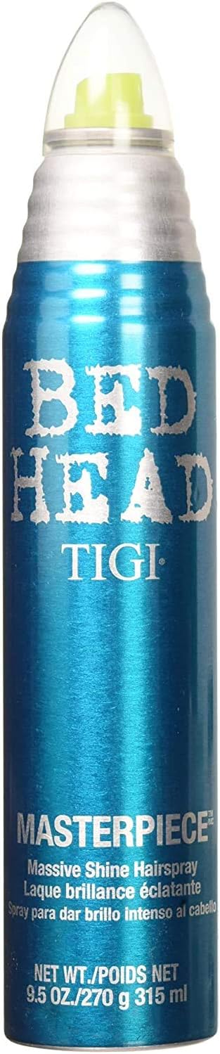 Amazon.com : Tigi Bed Head Masterpiece Massive Shine Hairspray, 9.5 ...