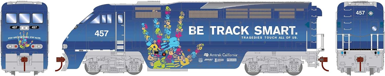 Amazon.com: Athearn HO RTR F59PHI w/DCC & Sound Amtrak #457 ATH64726 HO ...