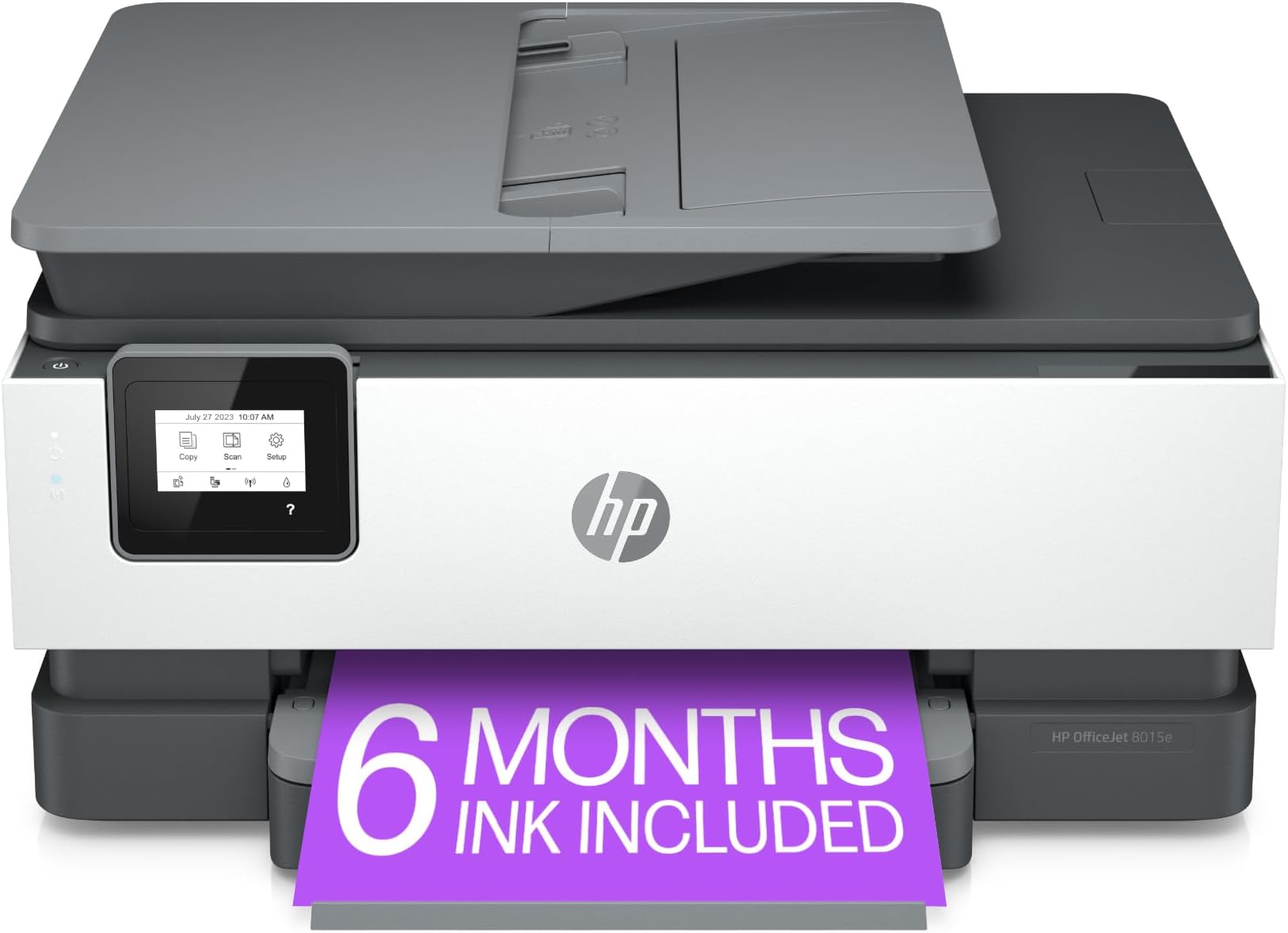 HP OfficeJet 8015e All-in-One Wireless Color Printer for Home Office ...