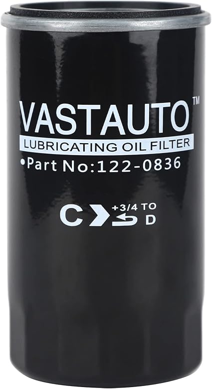 Oil Filter 122-0836 Spin-on Fits for Cummins Onan RV Generator QG 5500/ ...