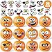 Amazon.com: 36 Pack Halloween Pumpkin Decorating Stickers Mini Make 36 ...