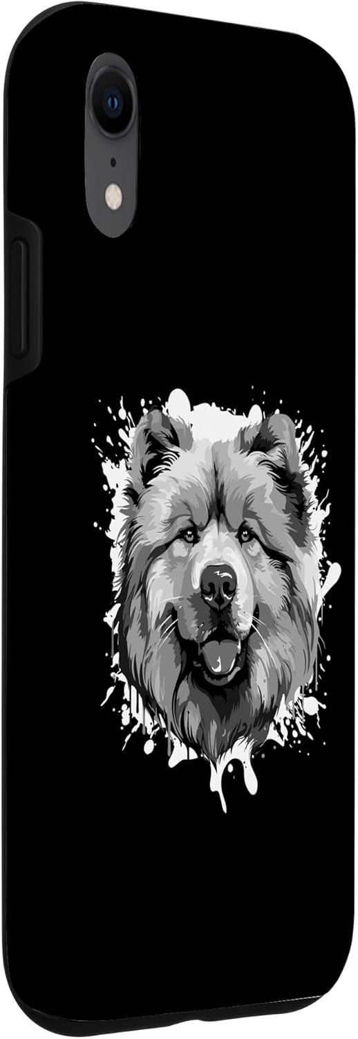 iPhone XR Chow Chow Dog Portrait Animal Head Symbol Case – Yaxa Colombia