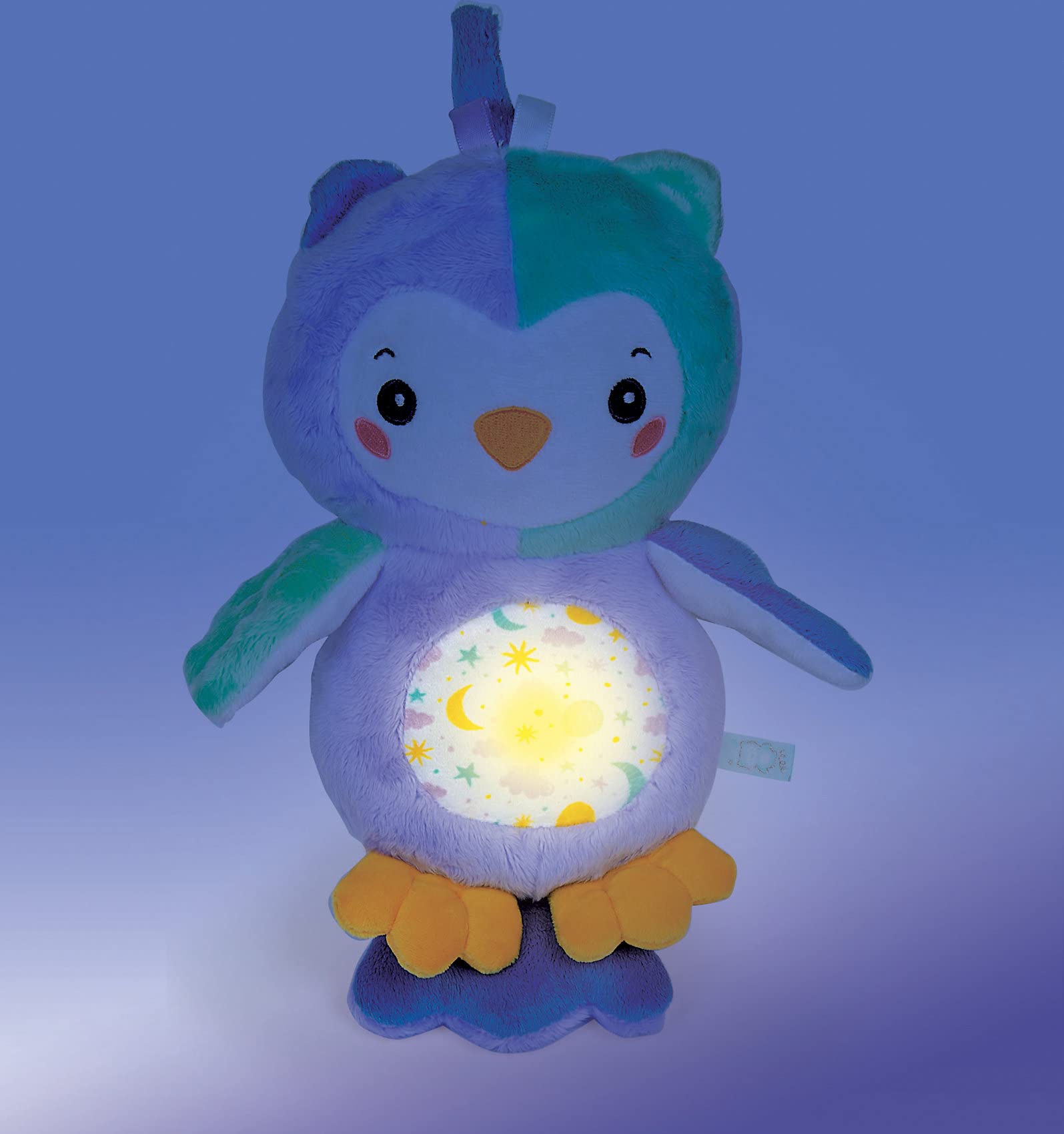 Clementoni 17268 Night Owl Light up Plush, Multi-Colour – BigaMart