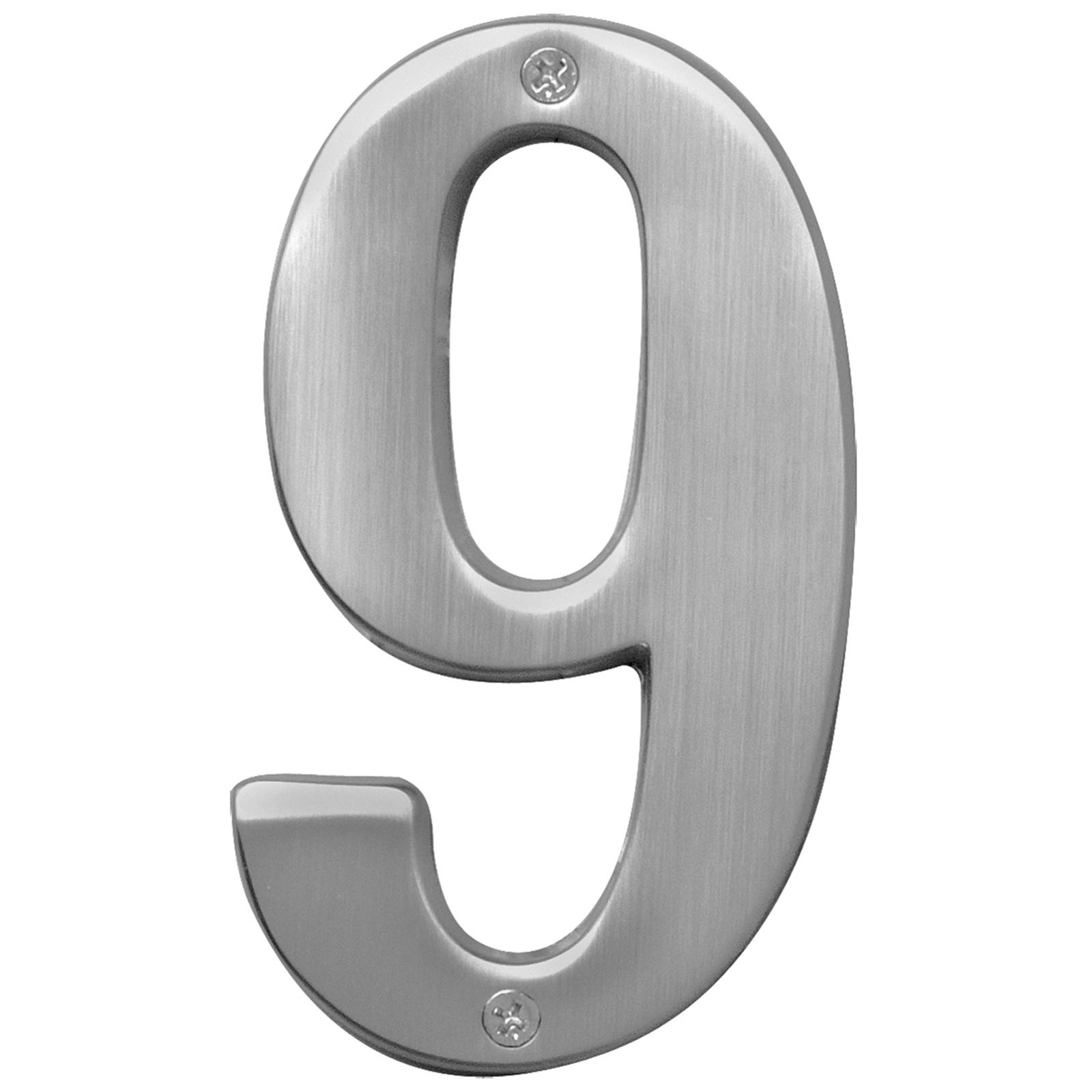 Amazon.com: Hy-Ko Products BR-51SN/9 Prestige House Number 9 (NINE) 5 ...