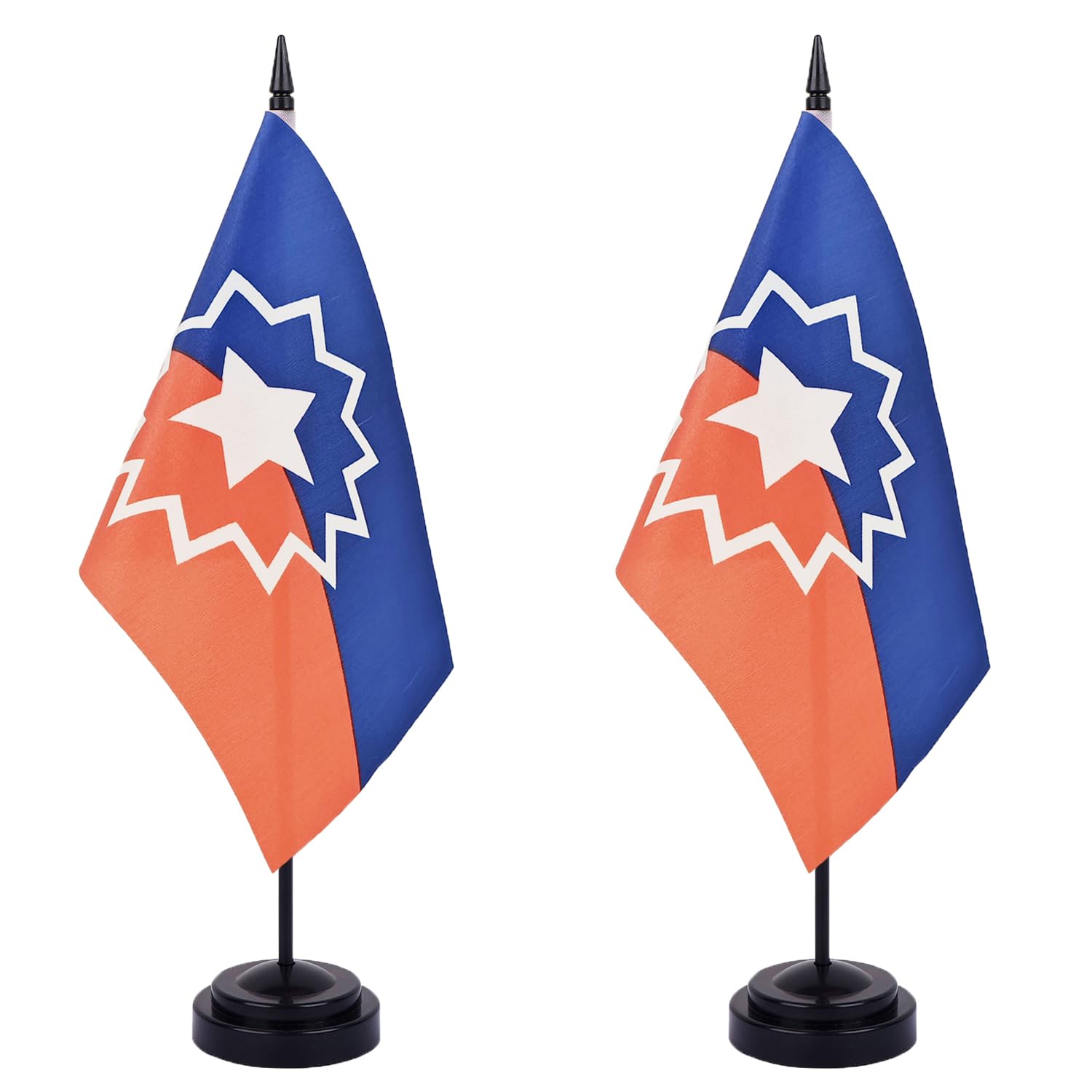 Snapklik.com : WXTWK 2 Pack Juneteenth Flag Juneteenth Deluxe Desk Flag ...