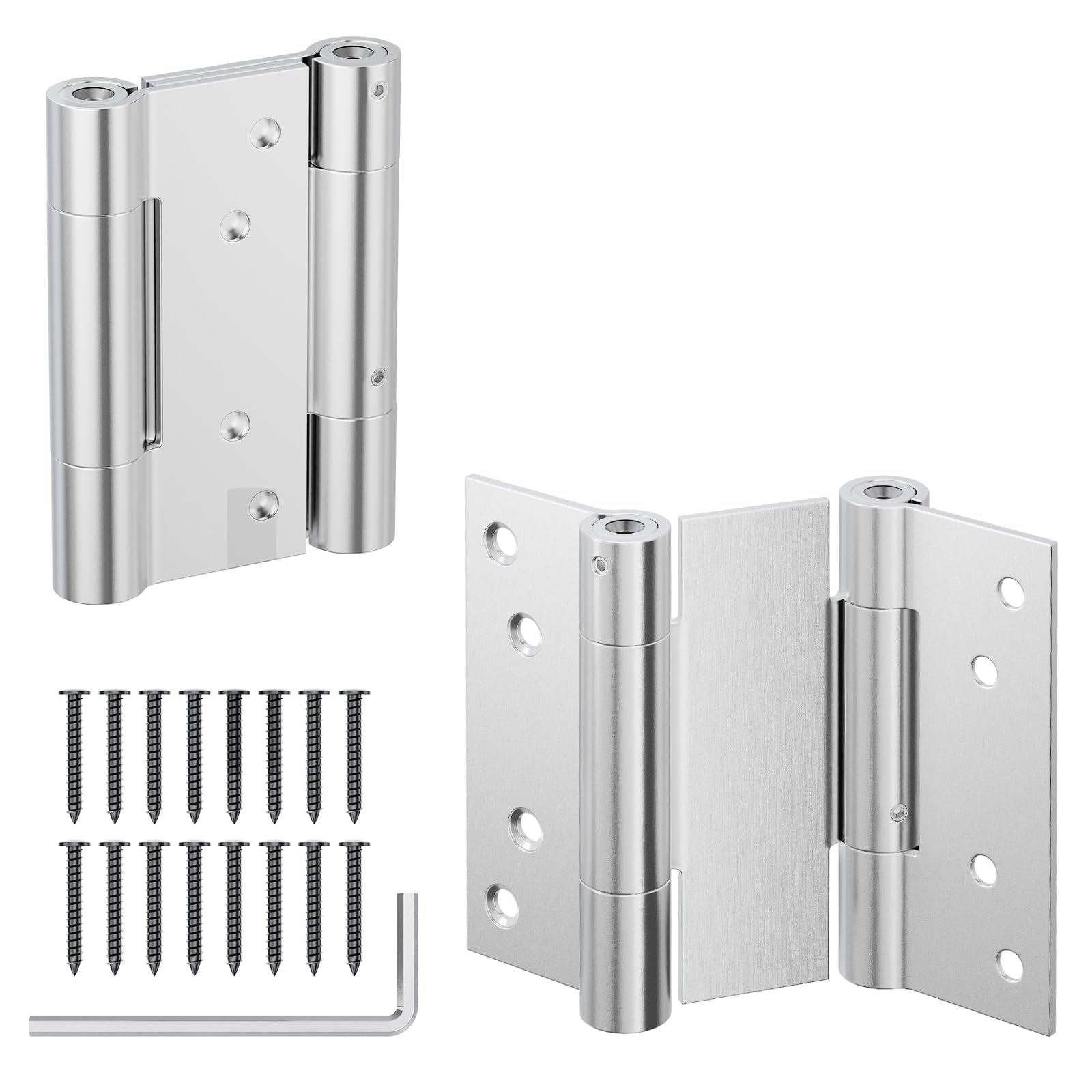 Ranbo 4 Inch Heavy-Duty 304 Stainless Steel Double Spring Hinge ...
