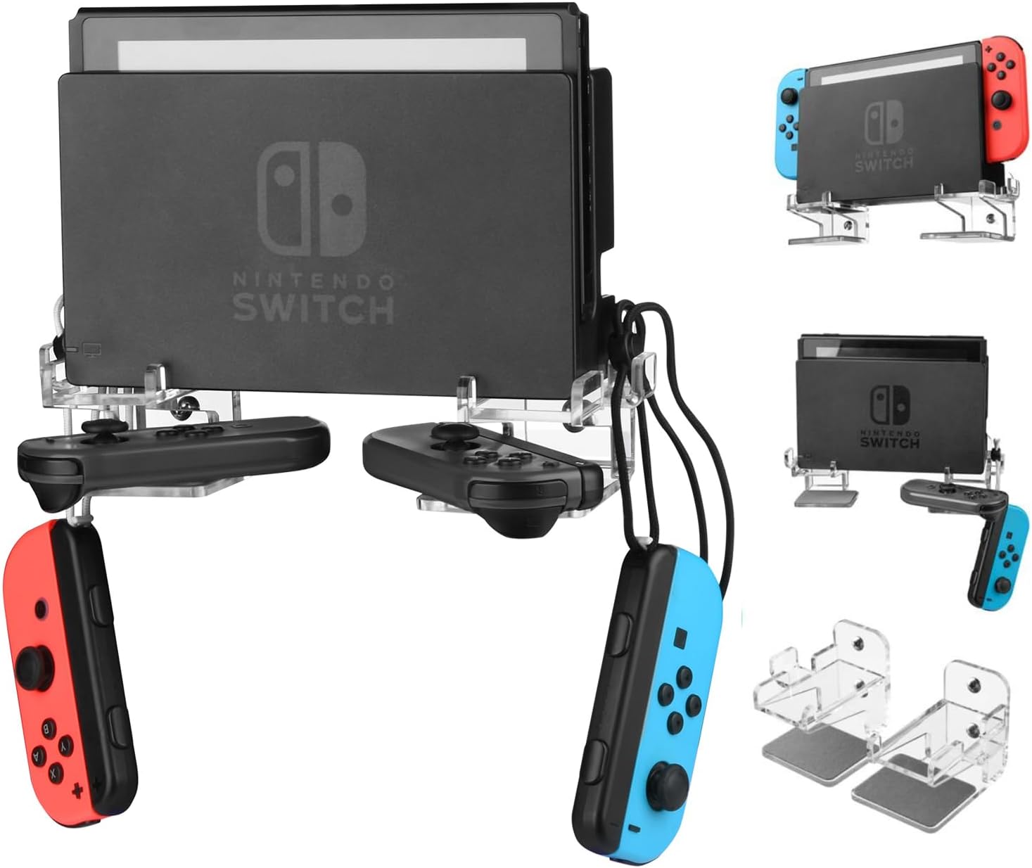 Amazon.com: CaSZLUTION Wall Mount for Nintendo Switch and Switch OLED ...
