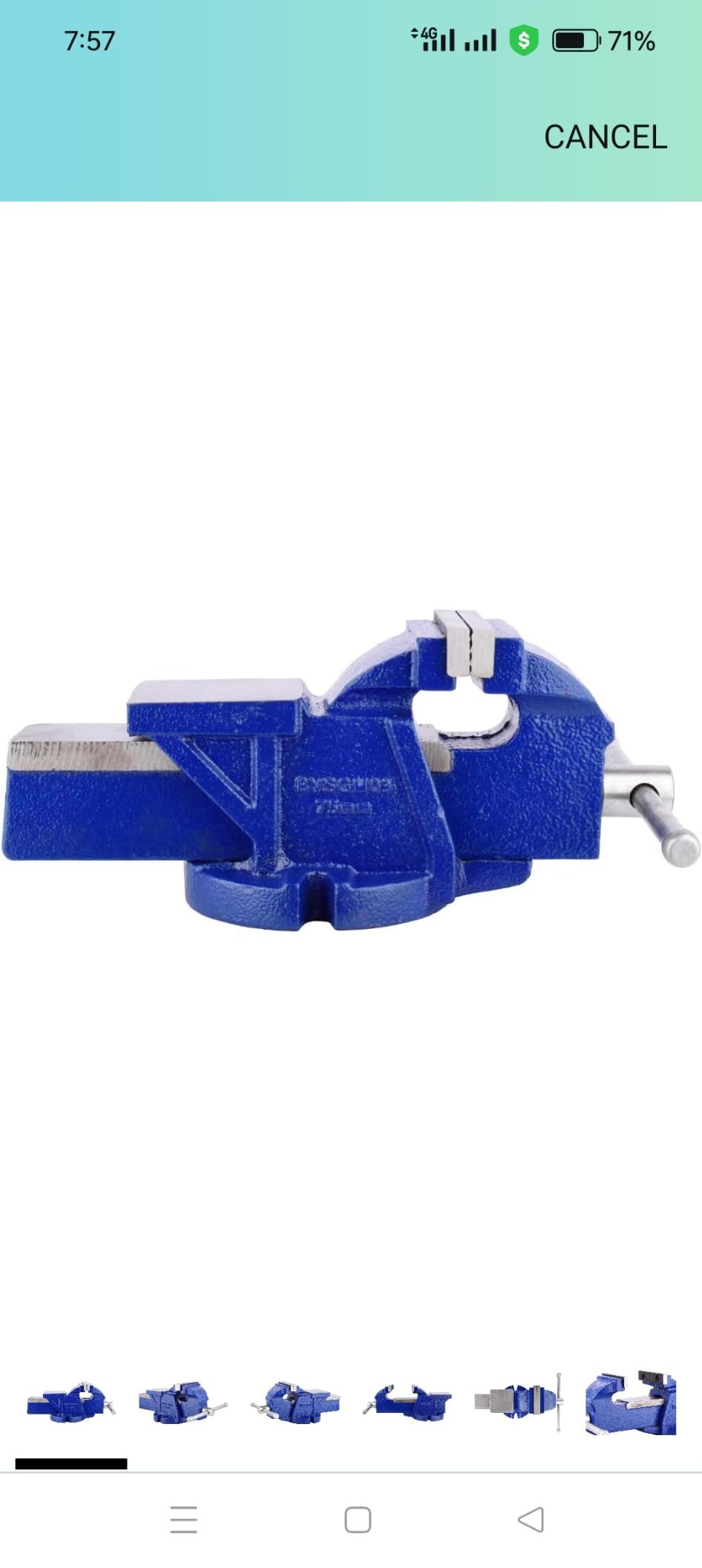 Taparia 75Mm Bench Vice Fixed Base (Bvsgm 03) : Amazon.in: Home Improvement