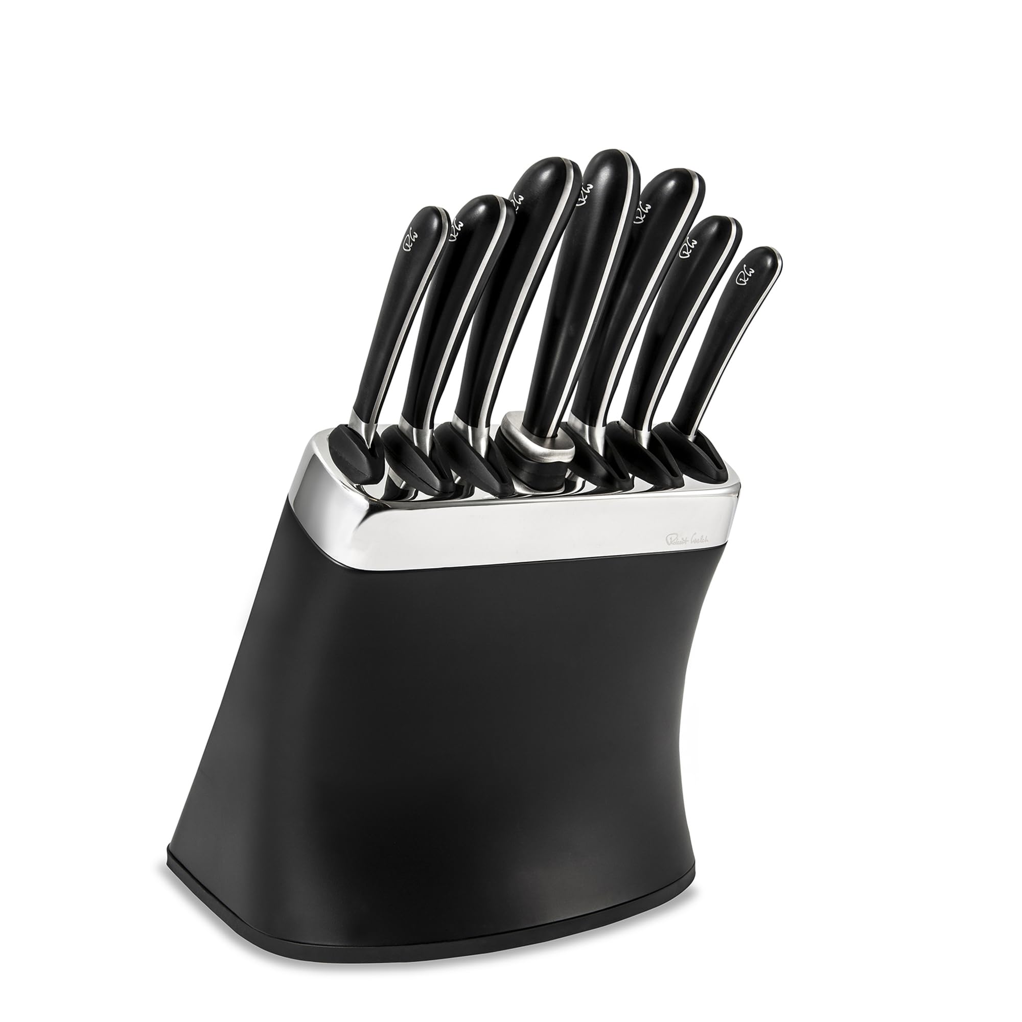 Robert Welch Signature Knife Block Set. Includes Sharpening Steel and 6 ...