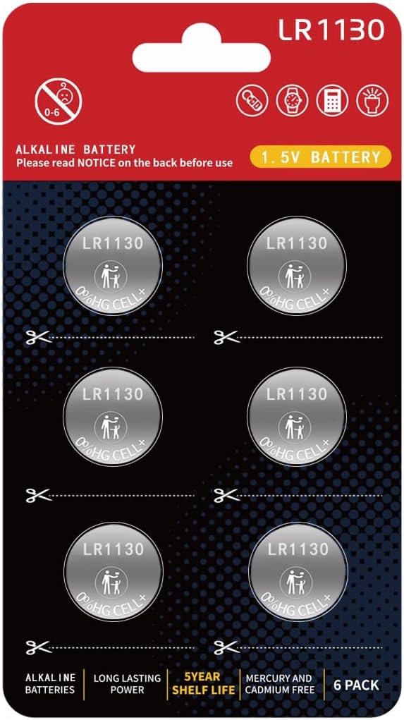 Amazon.com: 51pc Essential Batteries Kit L1131 L1121 L1142 L726 L721 ...