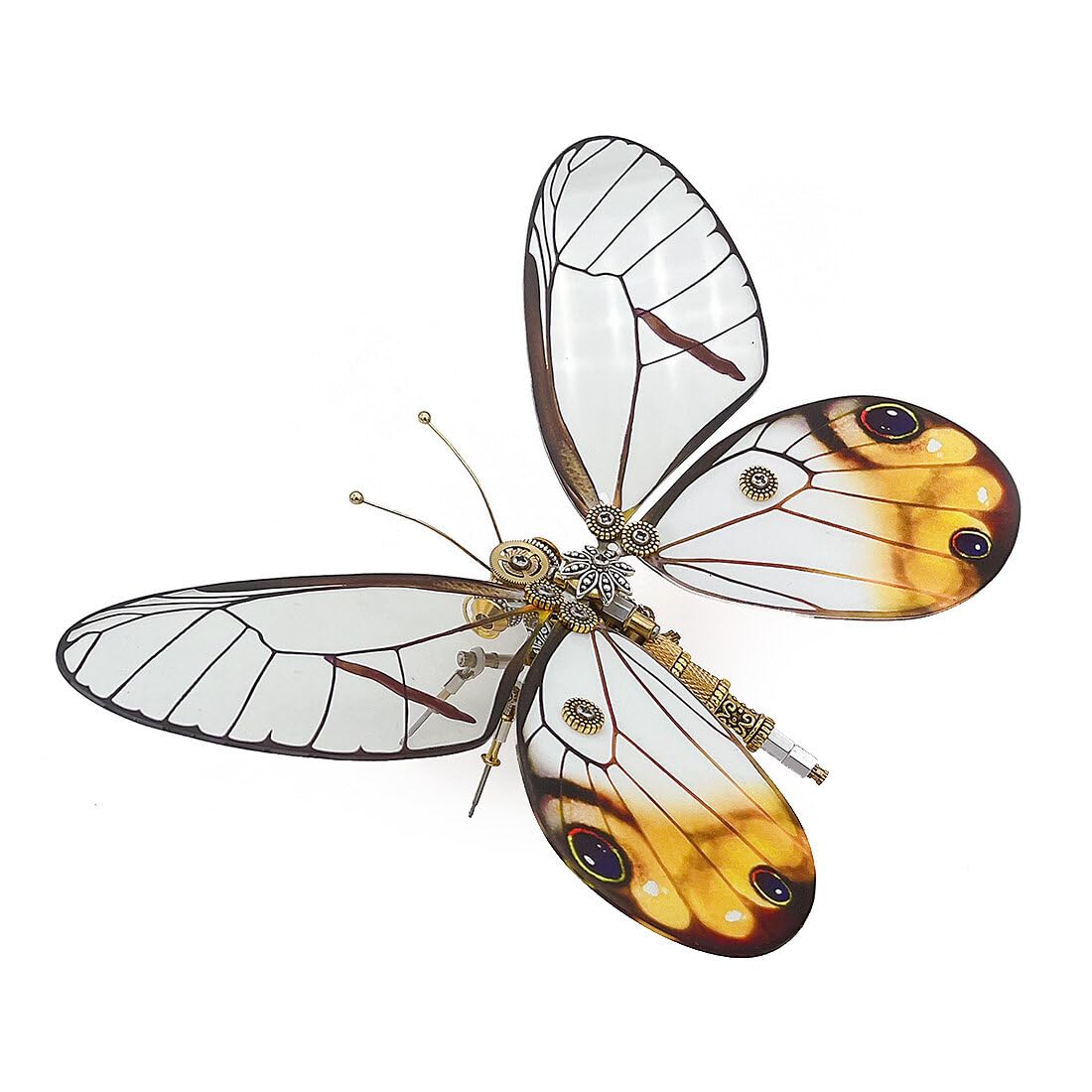 Snapklik.com : 3D Metal Puzzle Butterfly Model, 150PCS+ 3D Steampunk ...