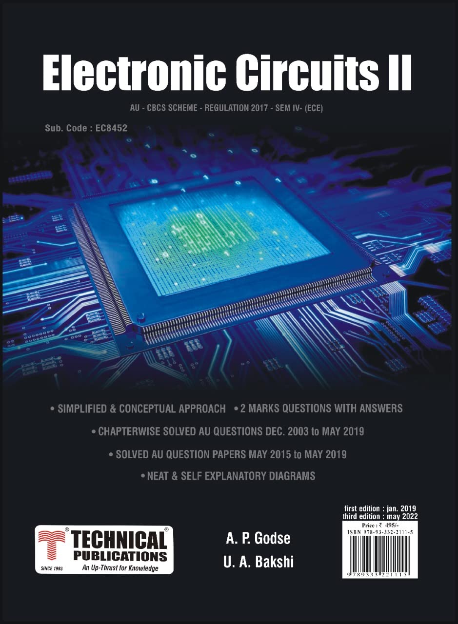Electronic Circuits II for Anna University R17 CBCS (IV- ECE - EC8452 ...